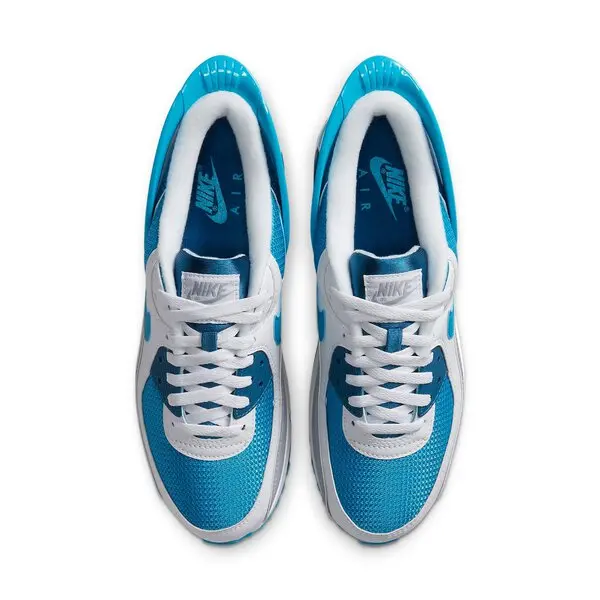 Nike Max 90 Flyease Sneakers - Blue/white