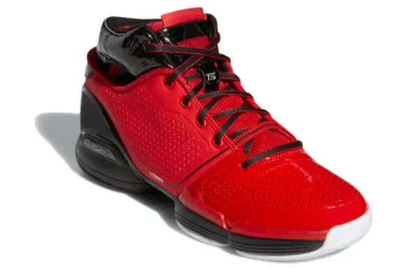 Adidas Adizero Rose 1 High-top Sneakers - Red/black