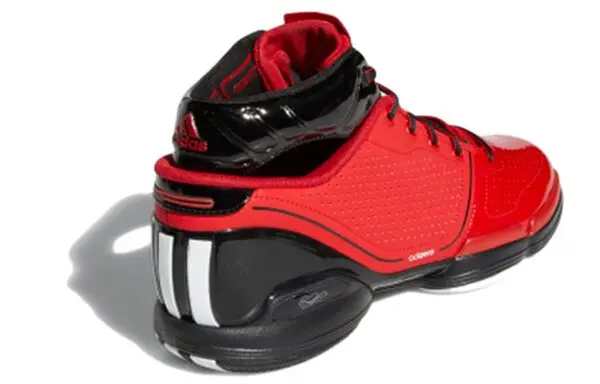 Adidas Adizero Rose 1 High-top Sneakers - Red/black