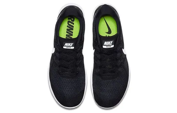 Nike Free Rn 2017 Athletic Sneakers - Black/white