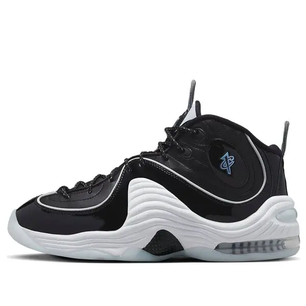 Nike Penny 2 "black Patent Grey" Sneakers - Black/multi Color/white