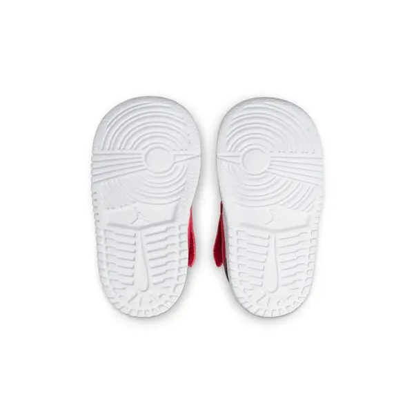 JORDAN 1 Low Toddler 'reverse Black Toe - Red/white