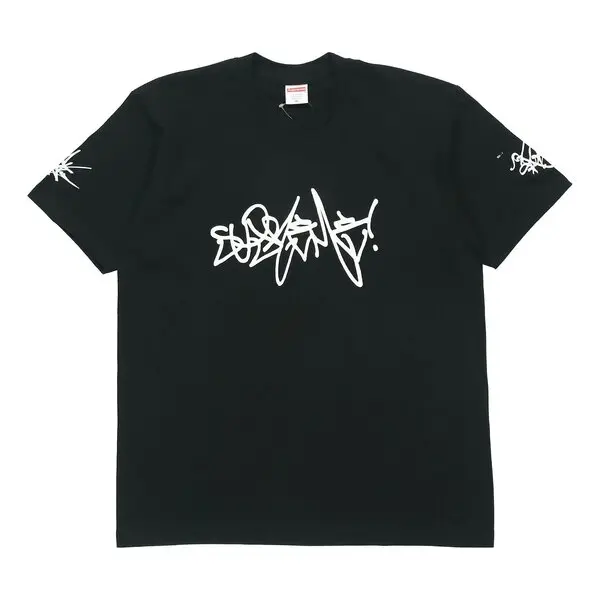 Supreme Ss20 Week 4 Rammellzee Tag Tee Logo Tee - Black