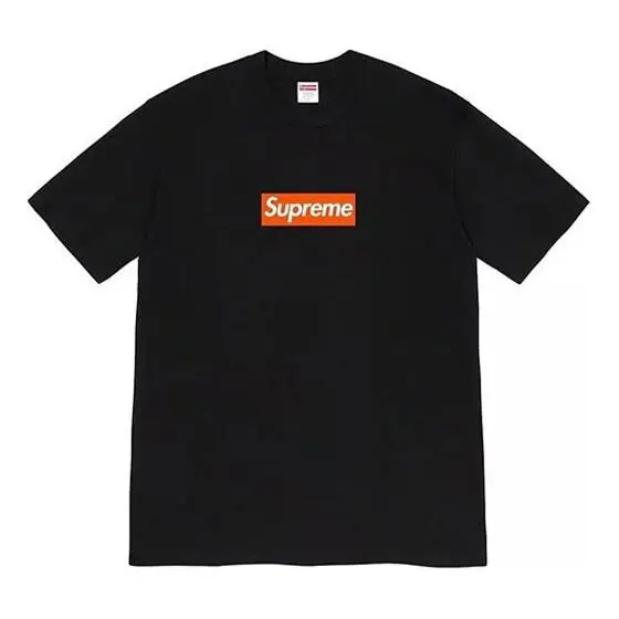 Supreme Box Logo Short Sleeve Tee - Black