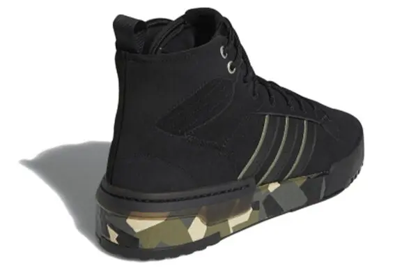 Adidas Rivalry Rm High Top Sneakers - Black/green