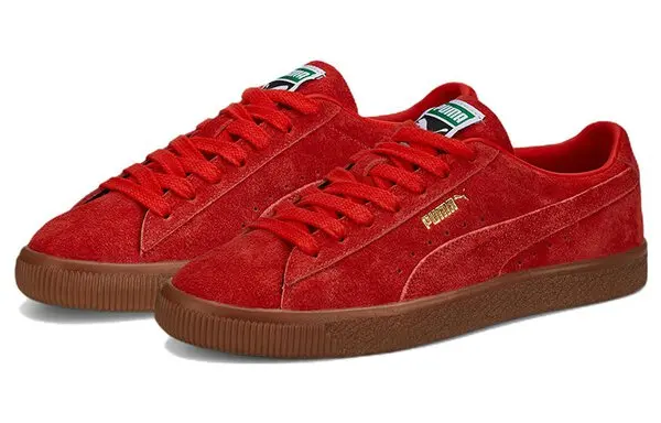 PUMA Suede Vtg "hairy Suede Red Gum" Sneakers