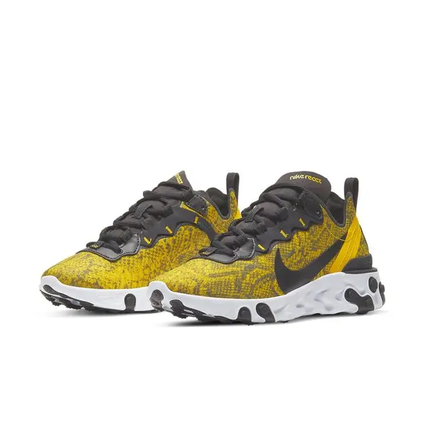 Nike React Element 55 Sneakers - Yellow/gray