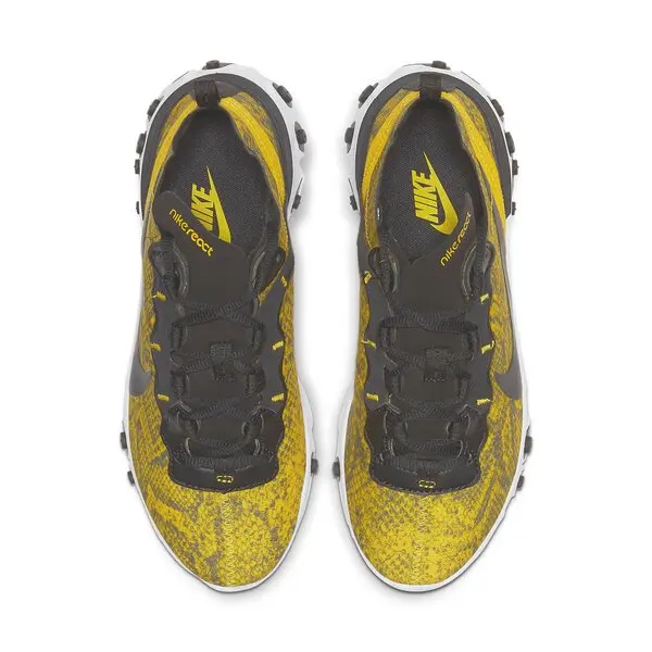 Nike React Element 55 Sneakers - Yellow/gray