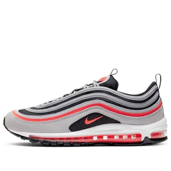 Nike Max 97 'wolf Grey Radiant Red - Grey/black/red