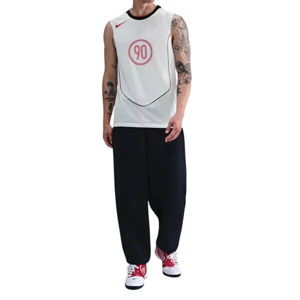 Nike Total 90 Dri-fit Sleeveless Soccer Top - Sail/black/black