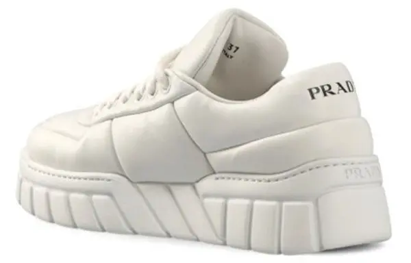 Prada Padded Nappa Leather Sneakers