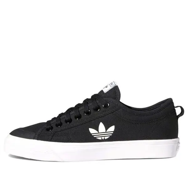 Adidas Nizza Trefoil Sneakers - Black/white