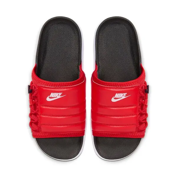 Nike Asuna Slide Minimalist Design - Black/university Red