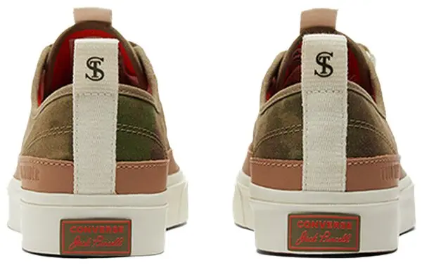 CONVERSE Todd Snyder X Jack Purcell Low Top Sneakers - Gray/creamyellow/black