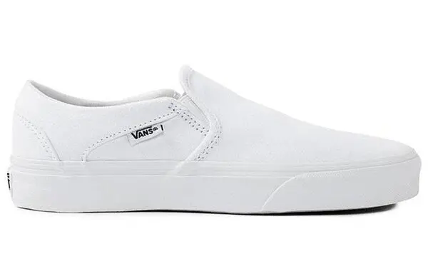 VANS Asher Canvas Slip-on Sneakers