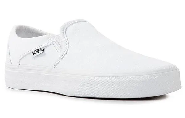 VANS Asher Canvas Slip-on Sneakers