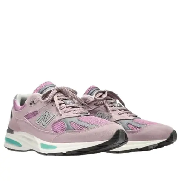 NEW BALANCE 991v2 Miuk Sneakers - Polignac/toadstool/smoked Pearl