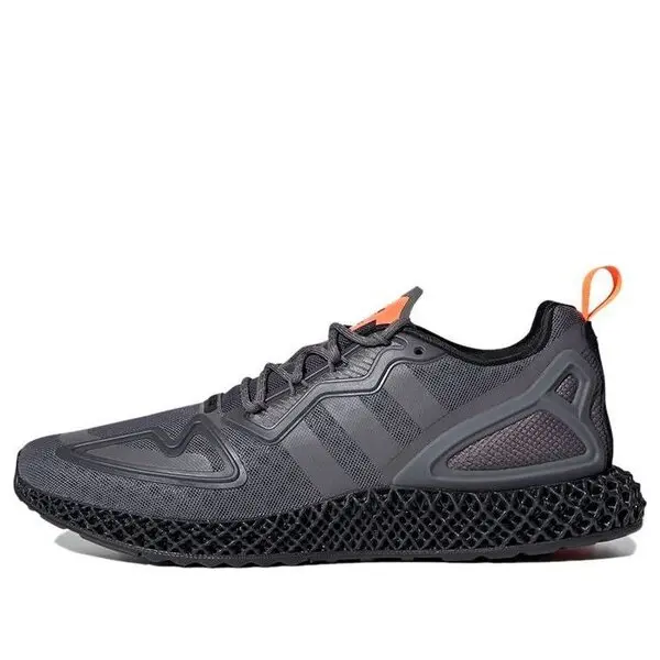Adidas Zx 2k 4d Sneakers - Grey/orange