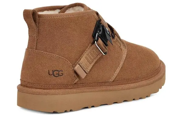 UGG Neumel Quickclick Ankle Boots - Chestnut