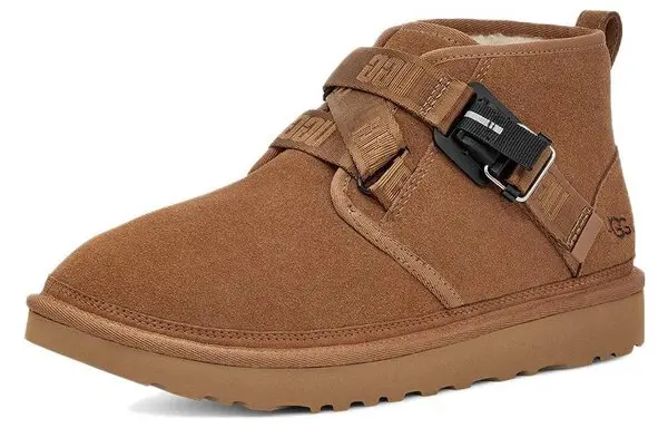 UGG Neumel Quickclick Ankle Boots - Chestnut