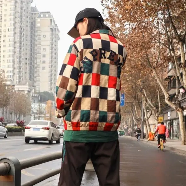 Supreme Patchwork Harrington Jacket - Multi-color