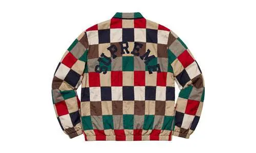 Supreme Patchwork Harrington Jacket - Multi-color