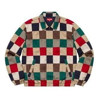 Supreme Patchwork Harrington Jacket - Multi-color
