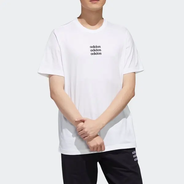 Adidas Neo M Ctee Casual Round Neck Short Sleeve