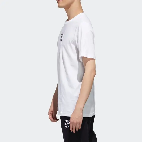 Adidas Neo M Ctee Casual Round Neck Short Sleeve