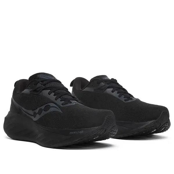 Saucony Triumph 22 Athletic Sneakers - Triple Black