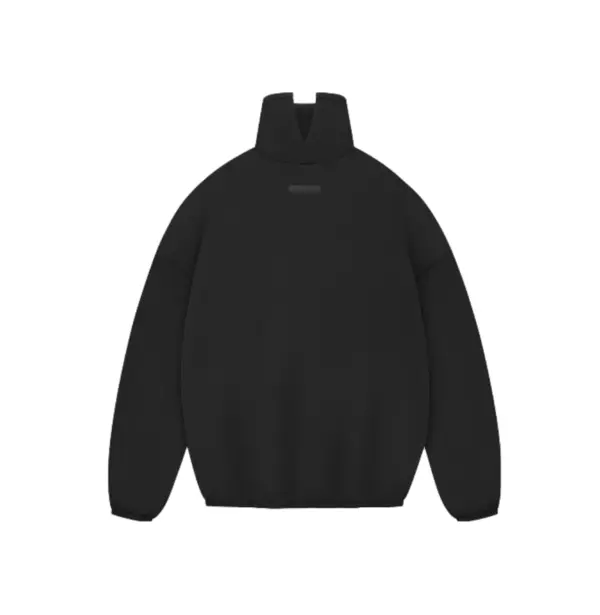 Adidas X Fear Of God Athletics Suede Fleece Mock Neck - Black