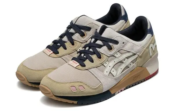 Asics X Evisu Gel-lyte 3 "beige Navy - Beige/navy