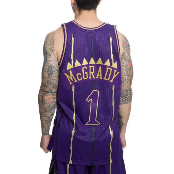 Mitchell & Ness Retro Toronto Raptors Tracy Mcgrady "1" Jersey