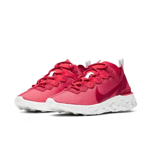 Nike React Element 55 Sneakers - White/red