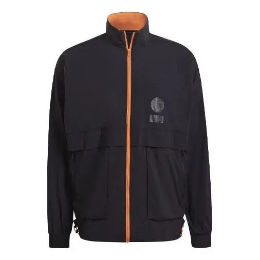 Adidas Windproof Stand Collar Jacket - Black