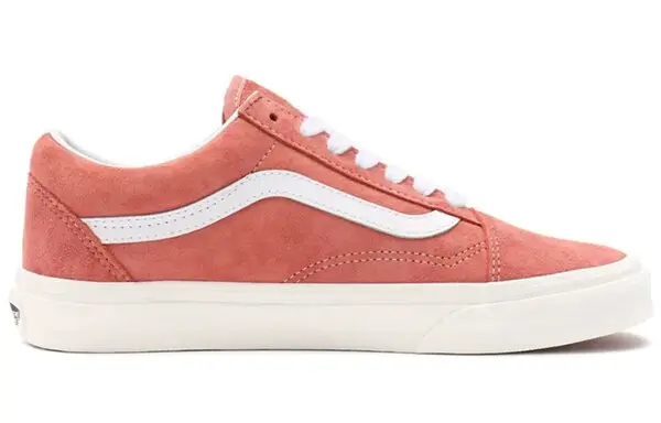 VANS Pig Suede Old Skool Sneakers - Red