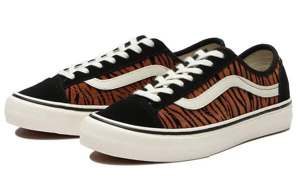 VANS Style 36 Decon Sf "tiger Stripe" Lace Up Sneakers - Black/brown