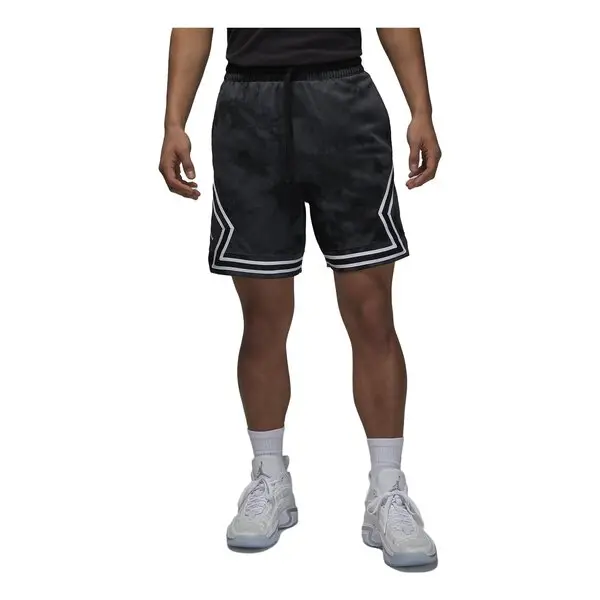 JORDAN Dri-fit Sport Diamond Shorts - Black/multi-color