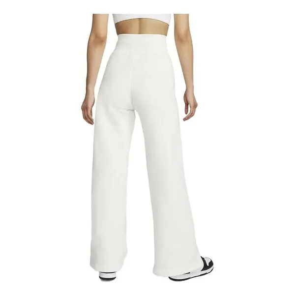 Nike Phoenix Wide Leg Sweatpants - White