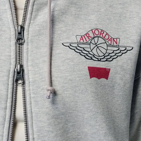 JORDAN X Levi's Collaboration Full-zip Hoodie