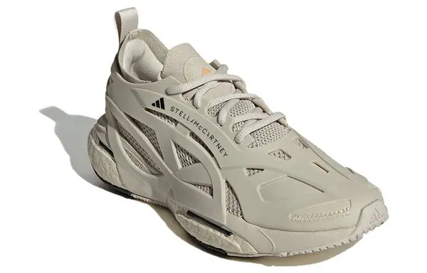 Adidas By Stella Mccartney Solarglide Athletic Lace-up Sneakers - Beige/black