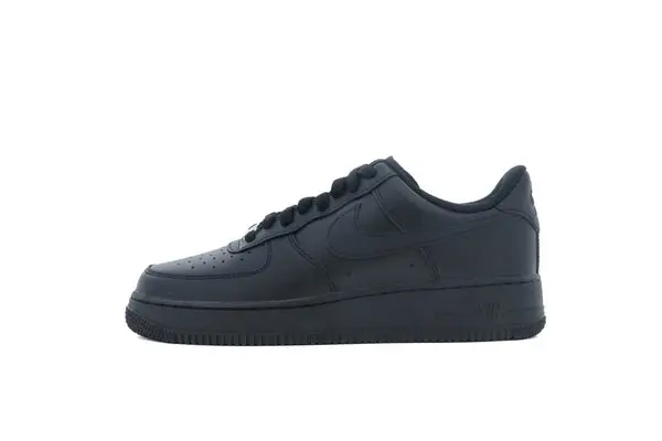 Nike Force 1 '07 Triple Low Top Sneakers - Black