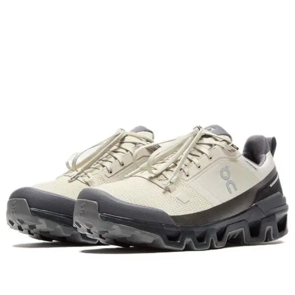 On Cloudwander Waterproof Sneakers - Sand/black