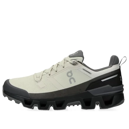 On Cloudwander Waterproof Sneakers - Sand/black