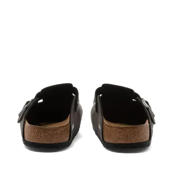 BIRKENSTOCK Boston Vegan Clogs - Grey
