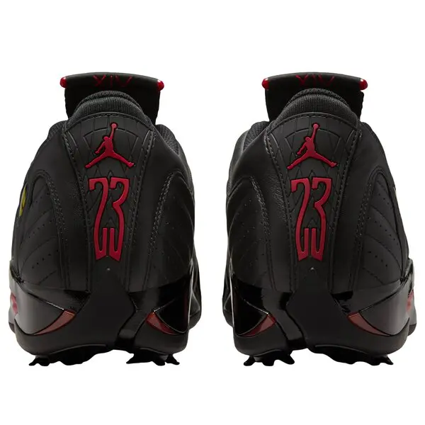 JORDAN Retro Golf 'last Shot' Sneakers - Black/varsity Red