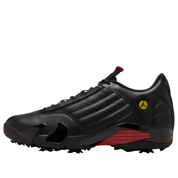 JORDAN Retro Golf 'last Shot' Sneakers - Black/varsity Red