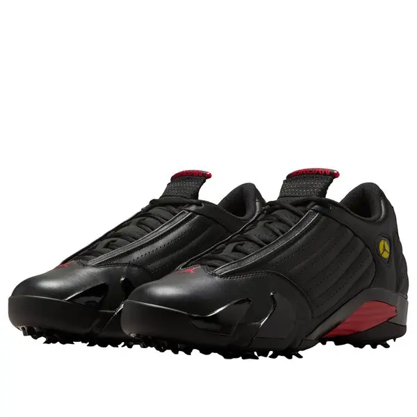 JORDAN Retro Golf 'last Shot' Sneakers - Black/varsity Red