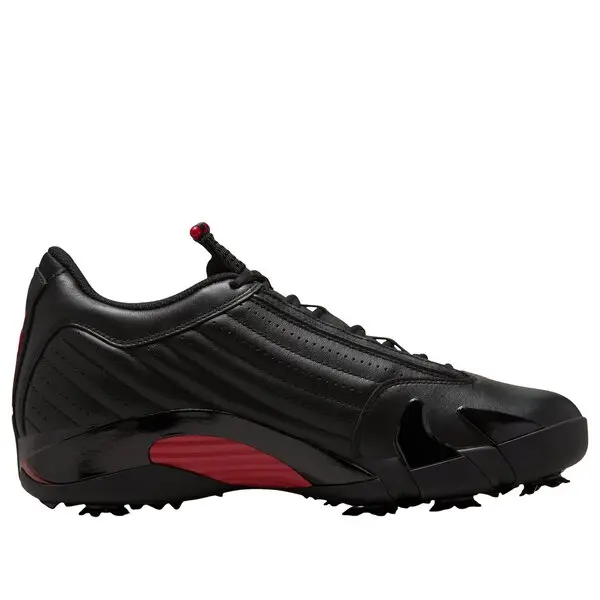 JORDAN Retro Golf 'last Shot' Sneakers - Black/varsity Red