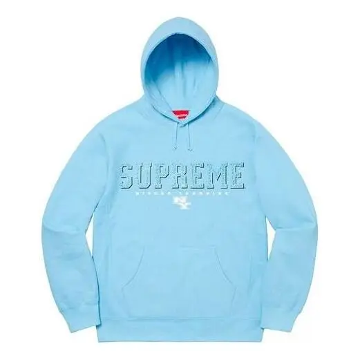Supreme Gems Hooded Sweatshirt - Blue